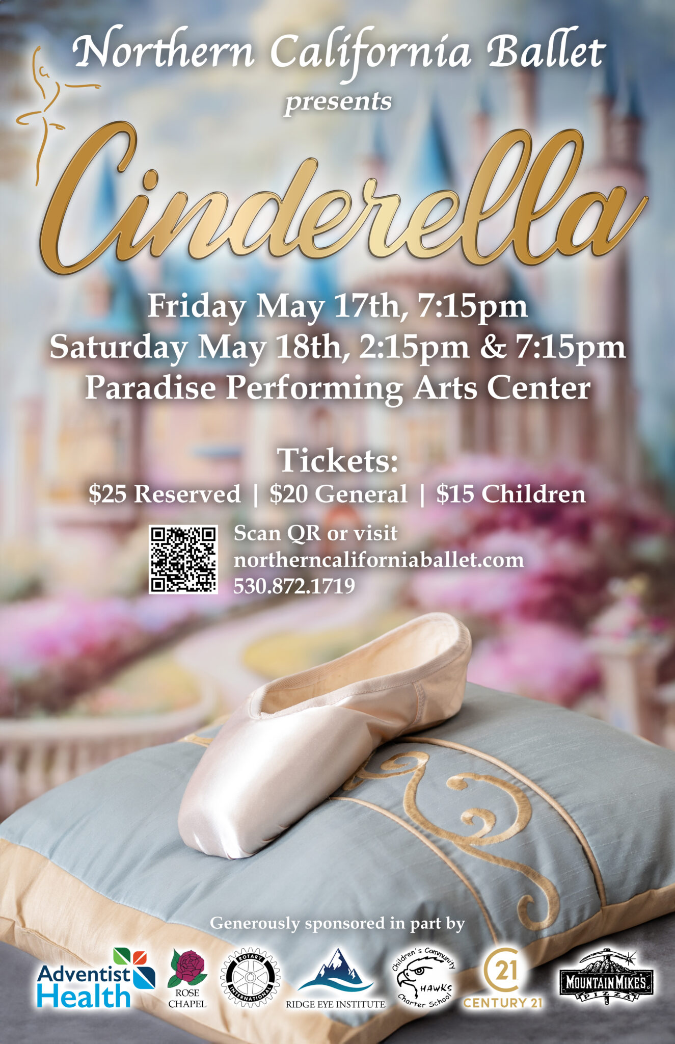 NCB Presents Cinderella - Paradise Performing Arts Center