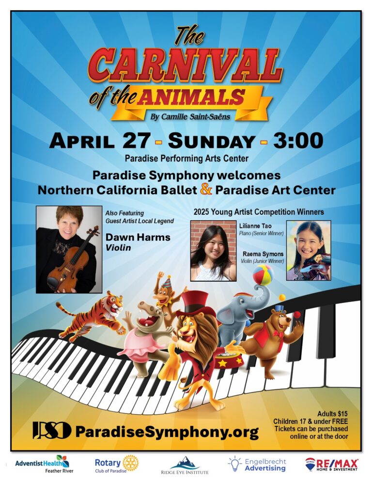 Carnival Of Animals - Paradise Performing Arts Center